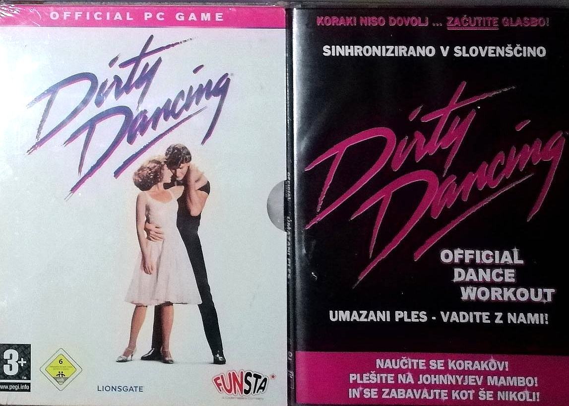 Dirty Dancing zbirka (Umazani ples 1 in 2, PC igra, plesni workout)