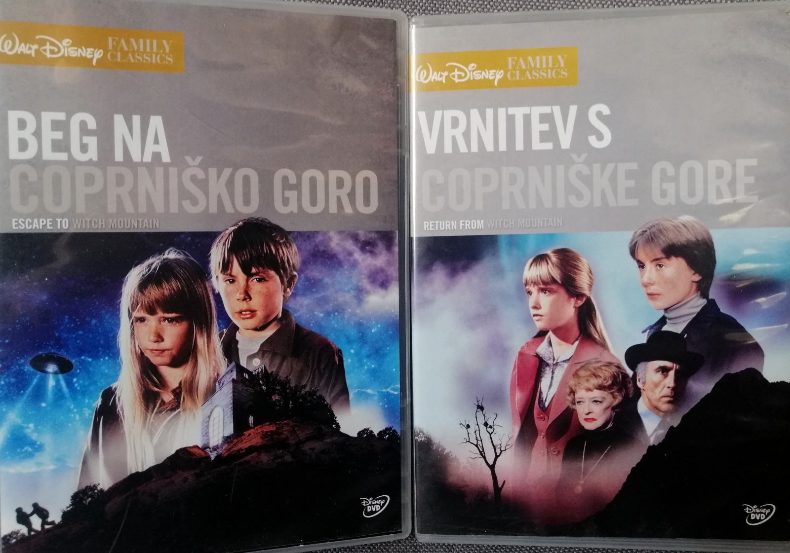Disney: Beg na coprniško goro (1975), Vrnitev s coprniške gore (1978)