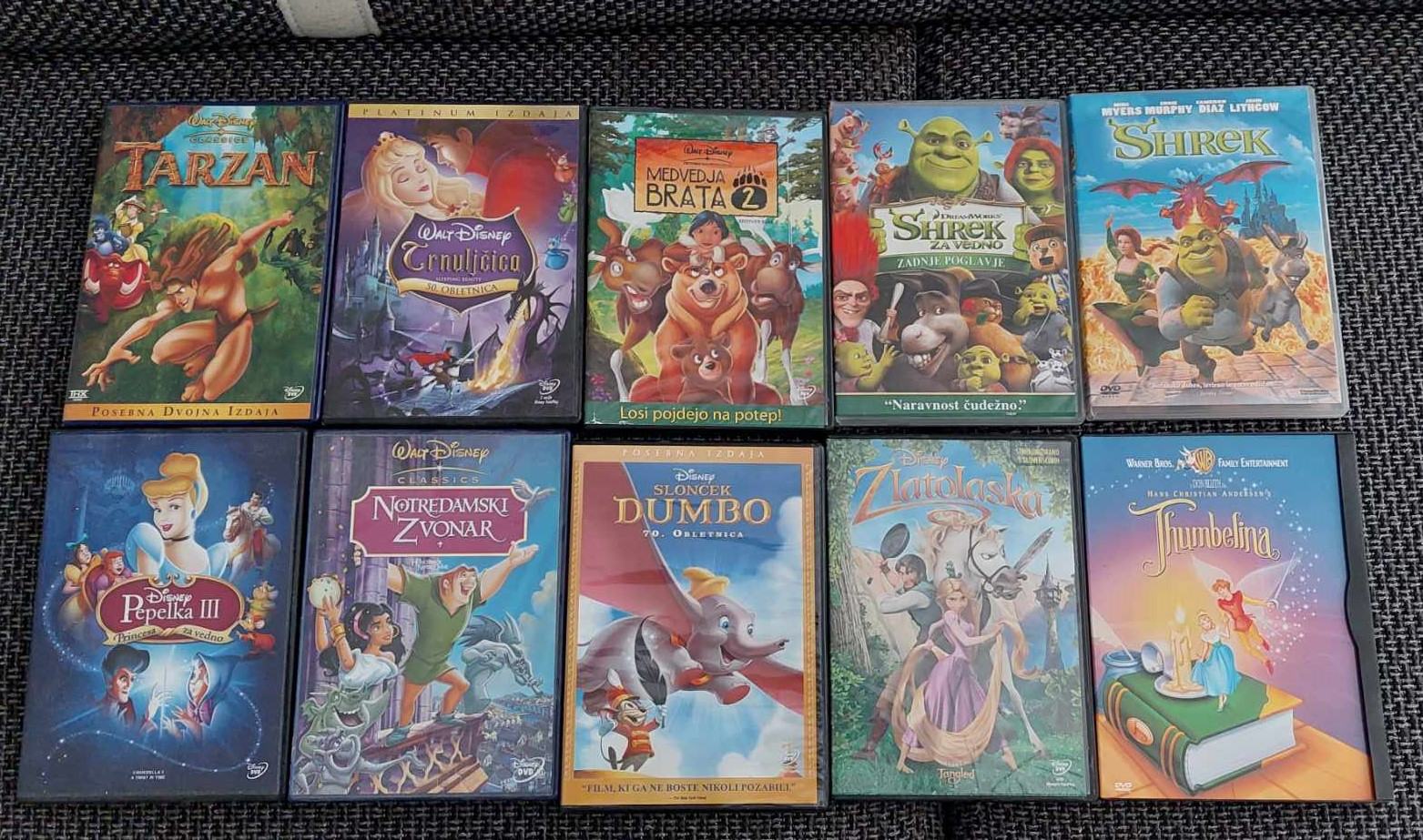 DISNEY DVD RISANKE NOVO