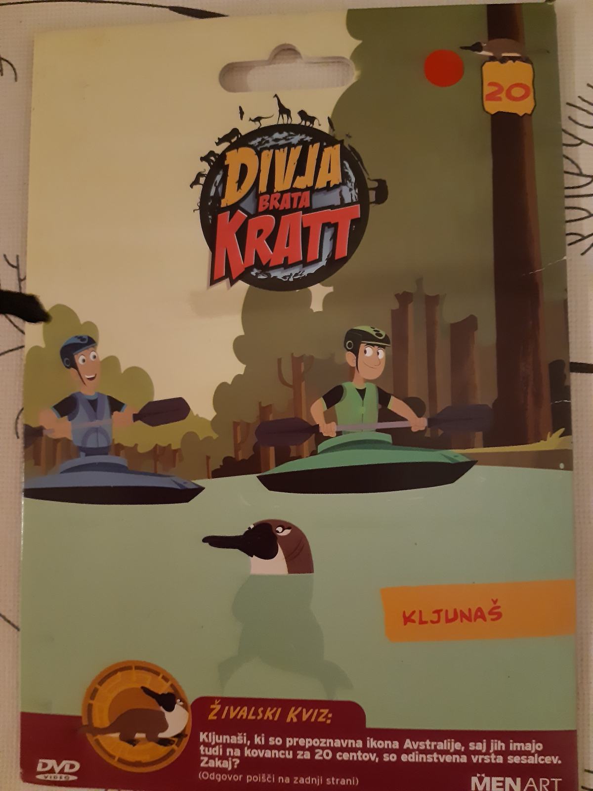 Divja brata Kratt 12 DVD-jev