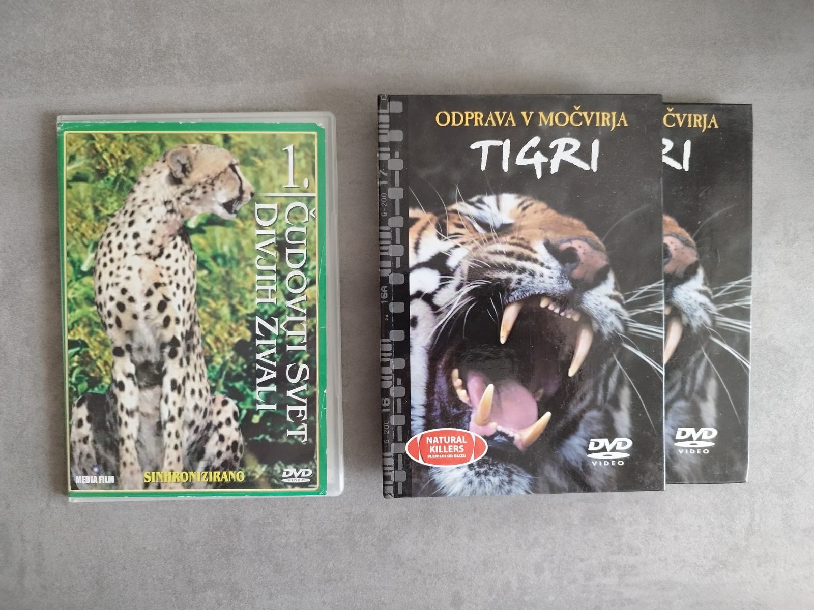 Dokumentarni DVD filmi o živalih