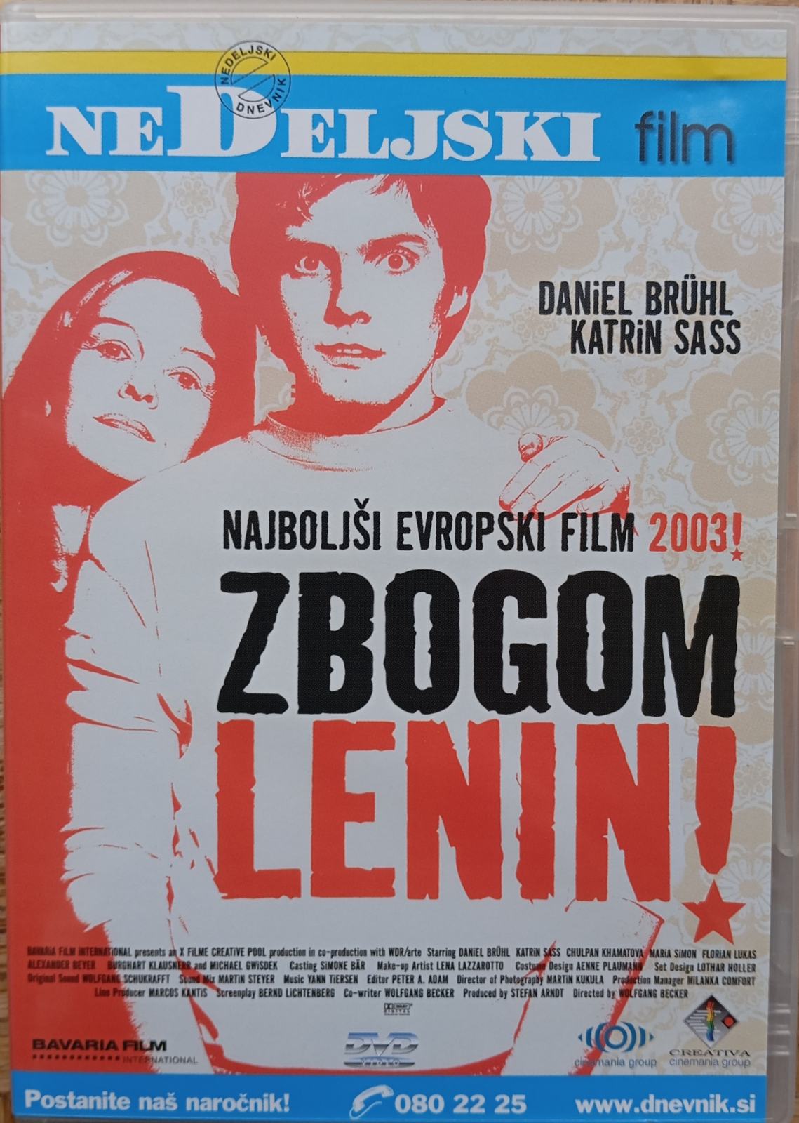 DVD film ZBOGOM LENIN
