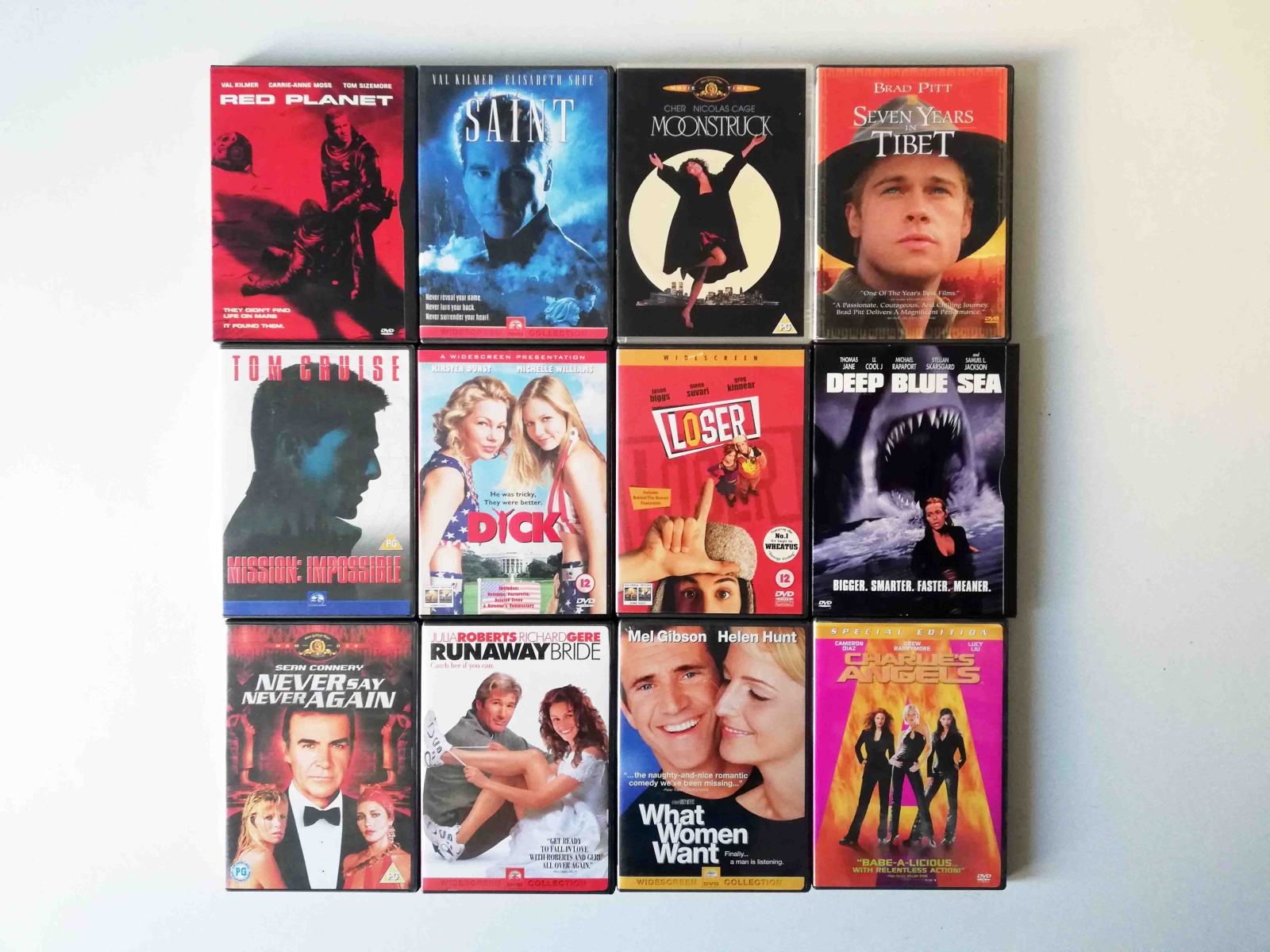DVD Filmi 93kom / Malce popraskani, niso iz videoteke / Ang podnapisi