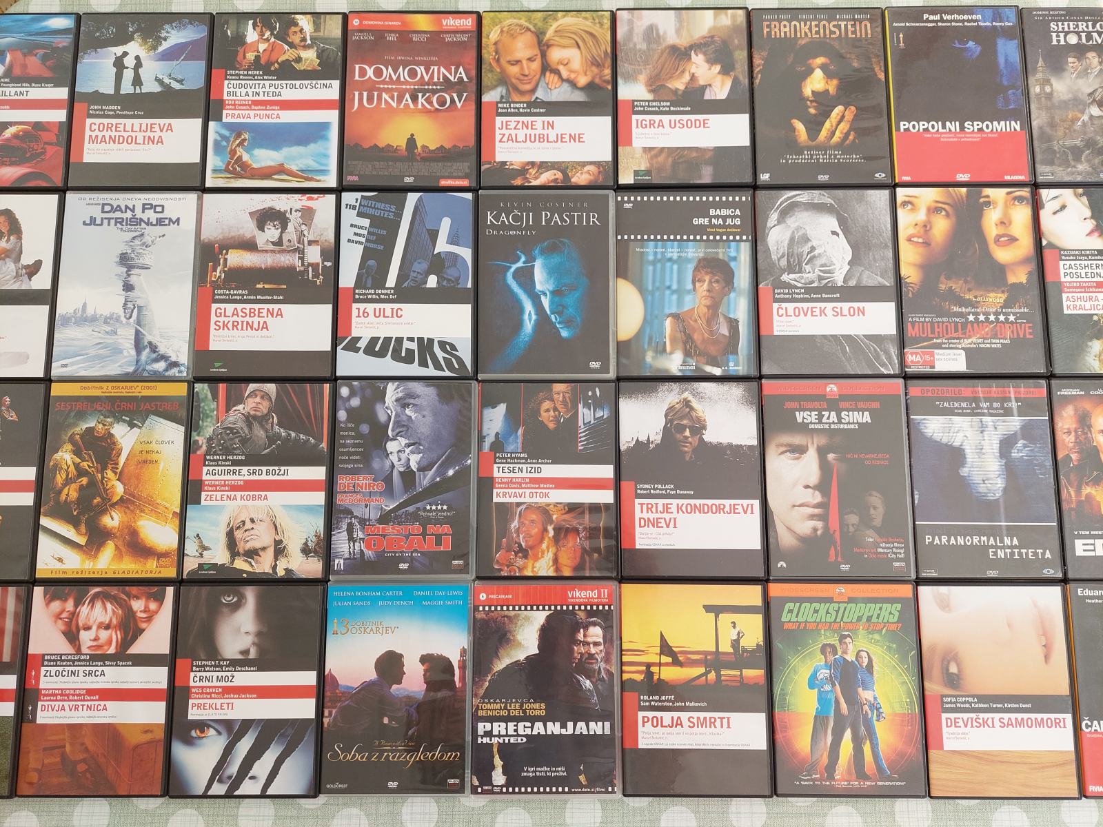 DVD FILMI 8 , FANTASTIKA,KOMEDIJE,HORROR,ZGODOVINSKI...91 DVD FILMOV