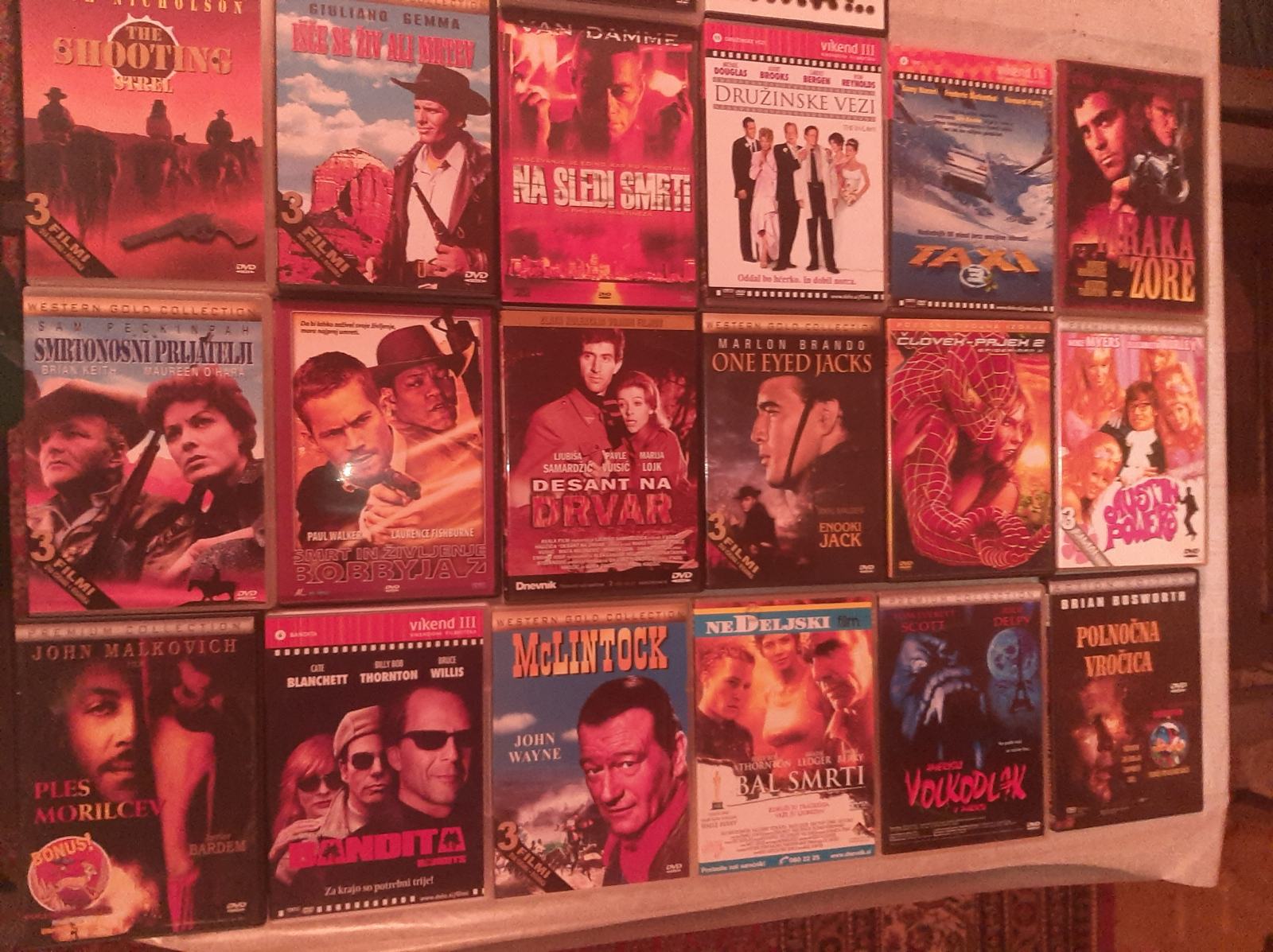 DVD filmi, igre, risanke