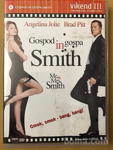 DVD Gospod in gospa Smith