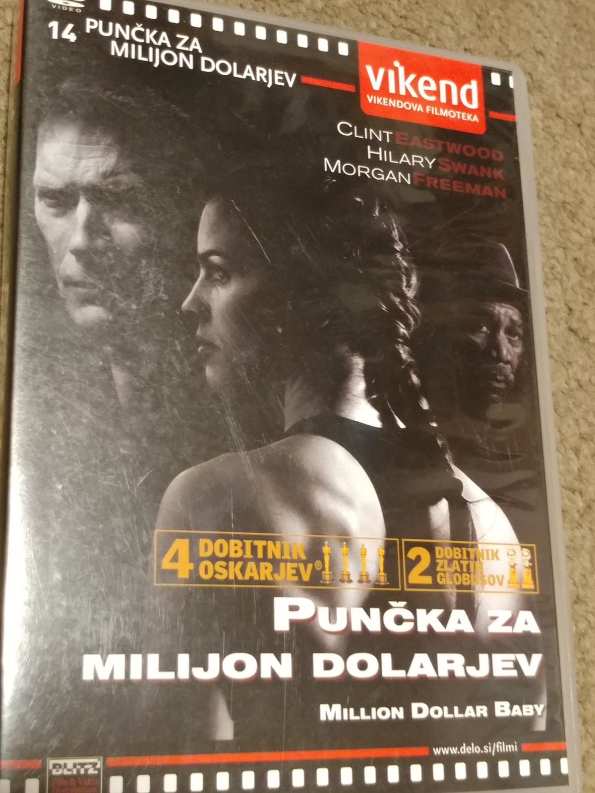 DVD Million Dollar Baby (Clint Eastwood, ZDA, 2004)
