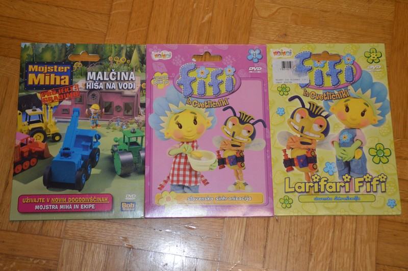 DVD Mojster Miha in Fifi in cvetličniki