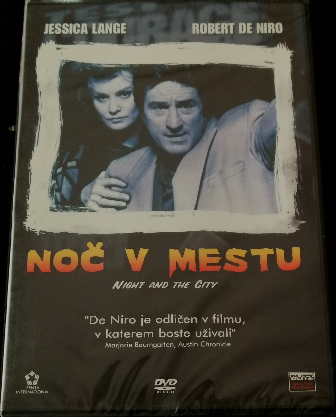 DVD: Noč v mestu (Night and the City, 1992), R. DeNiro, J. Lange