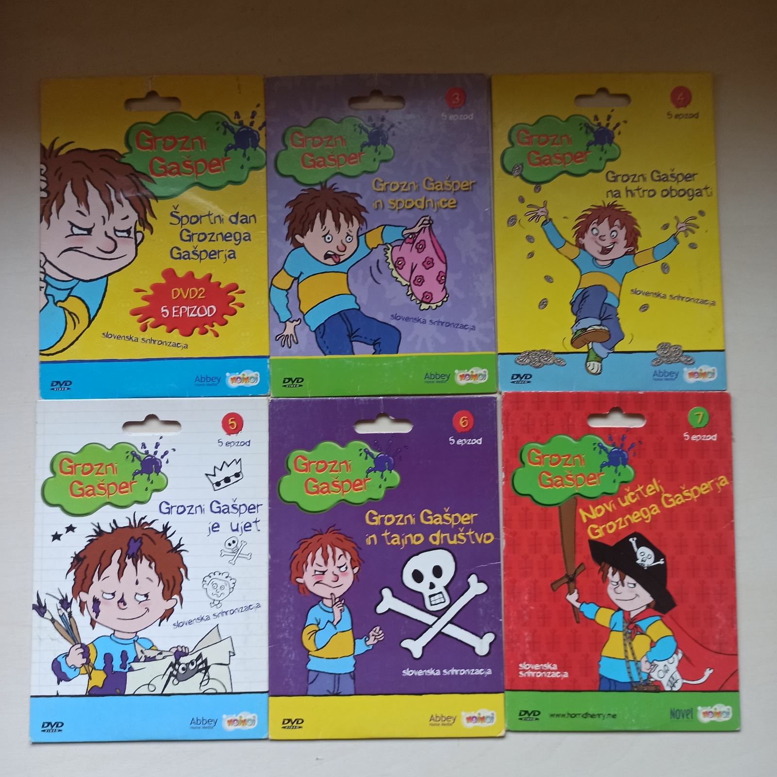 dvd risanke GROZNI GAŠPER