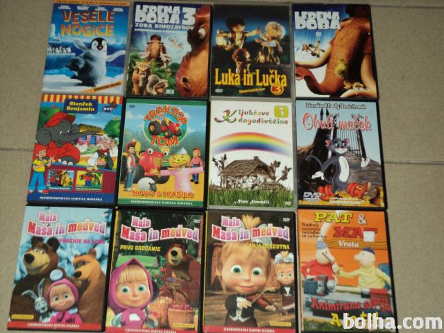 DVD- RISANKE ZA OTROKE + 3xGRATIS