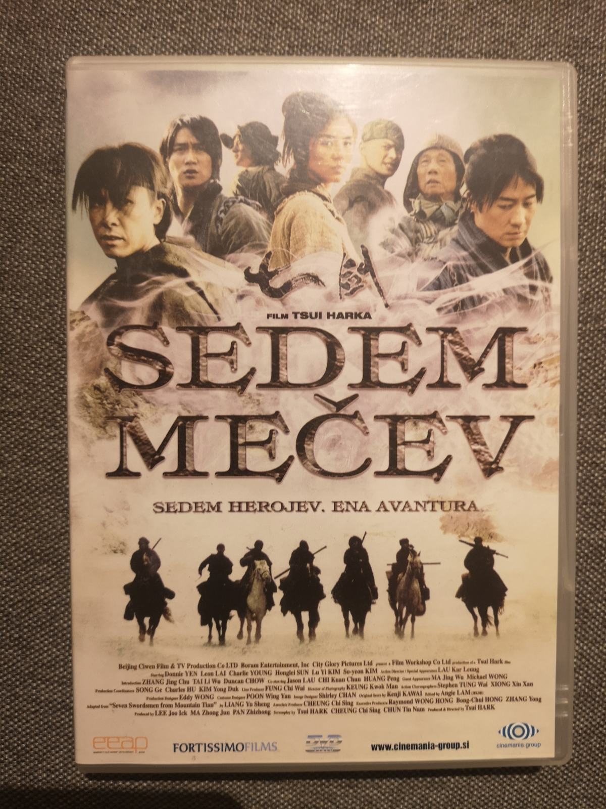 DVD Sedem mečev / Seven swords