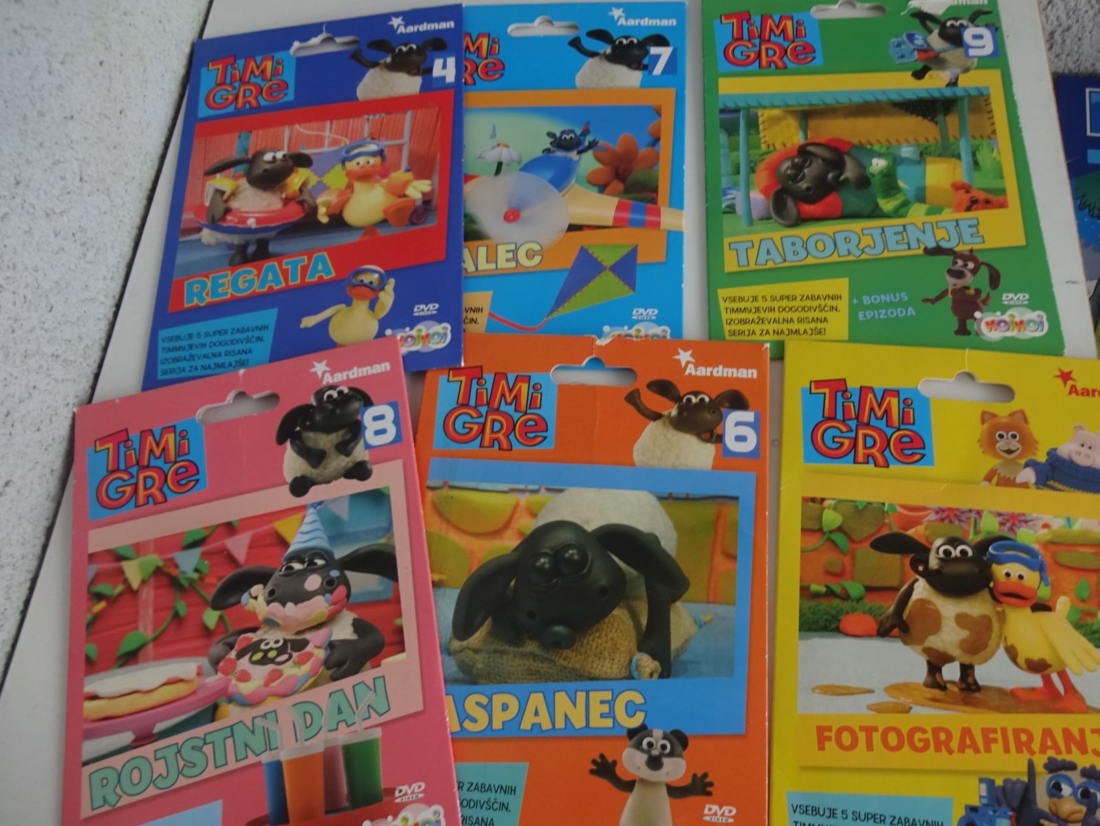 DVD Timi gre - različni