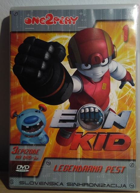 Eon Kid/ Bojevnik Eon: Legendarna pest, Dedič pesti... (original DVD)