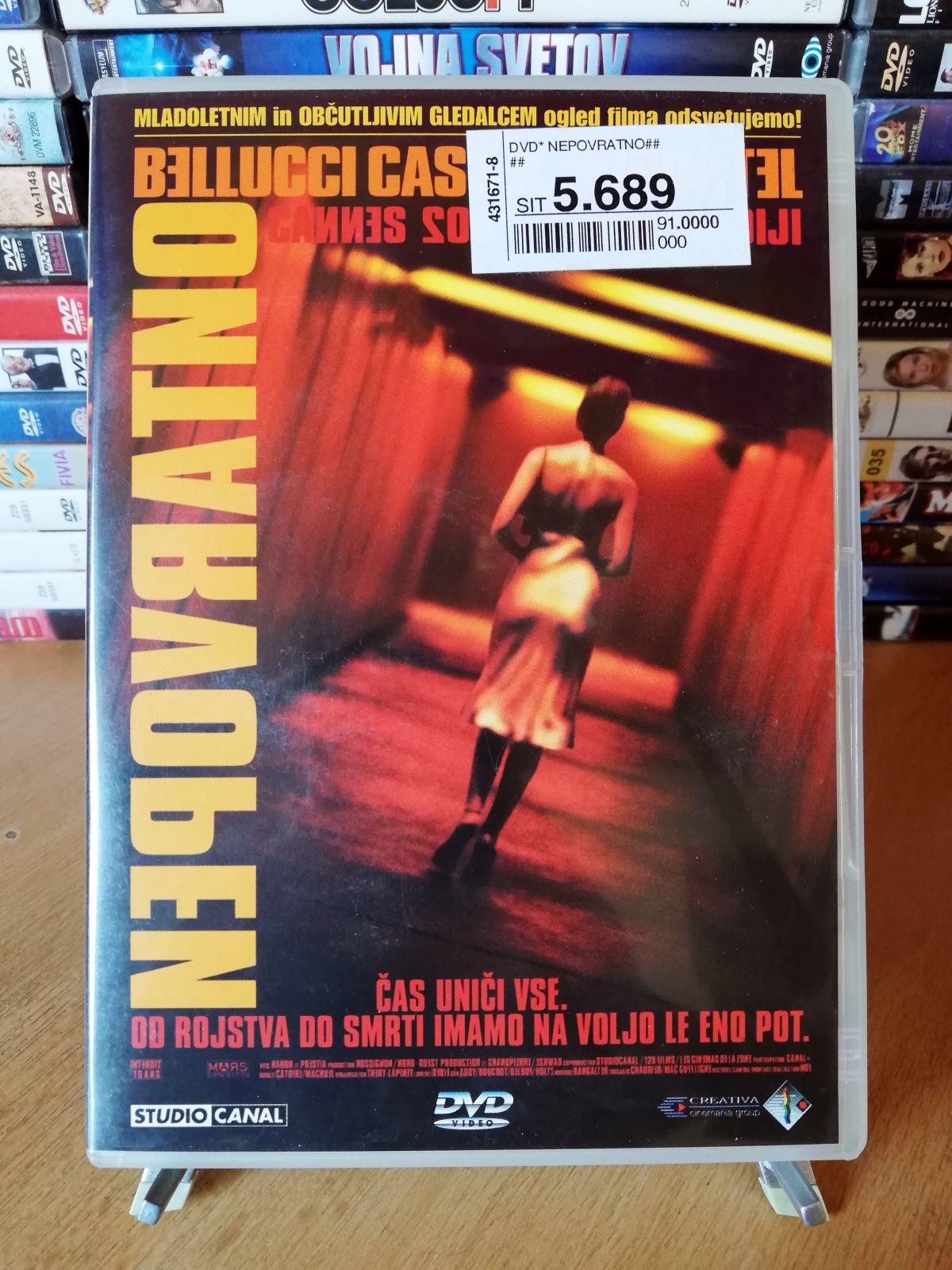 Irreversible (2002) Monica Bellucci, Vincent Cassel / +18