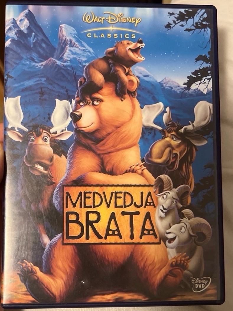 Medvedja brata Brother bear dvd HR Ang Cz HU