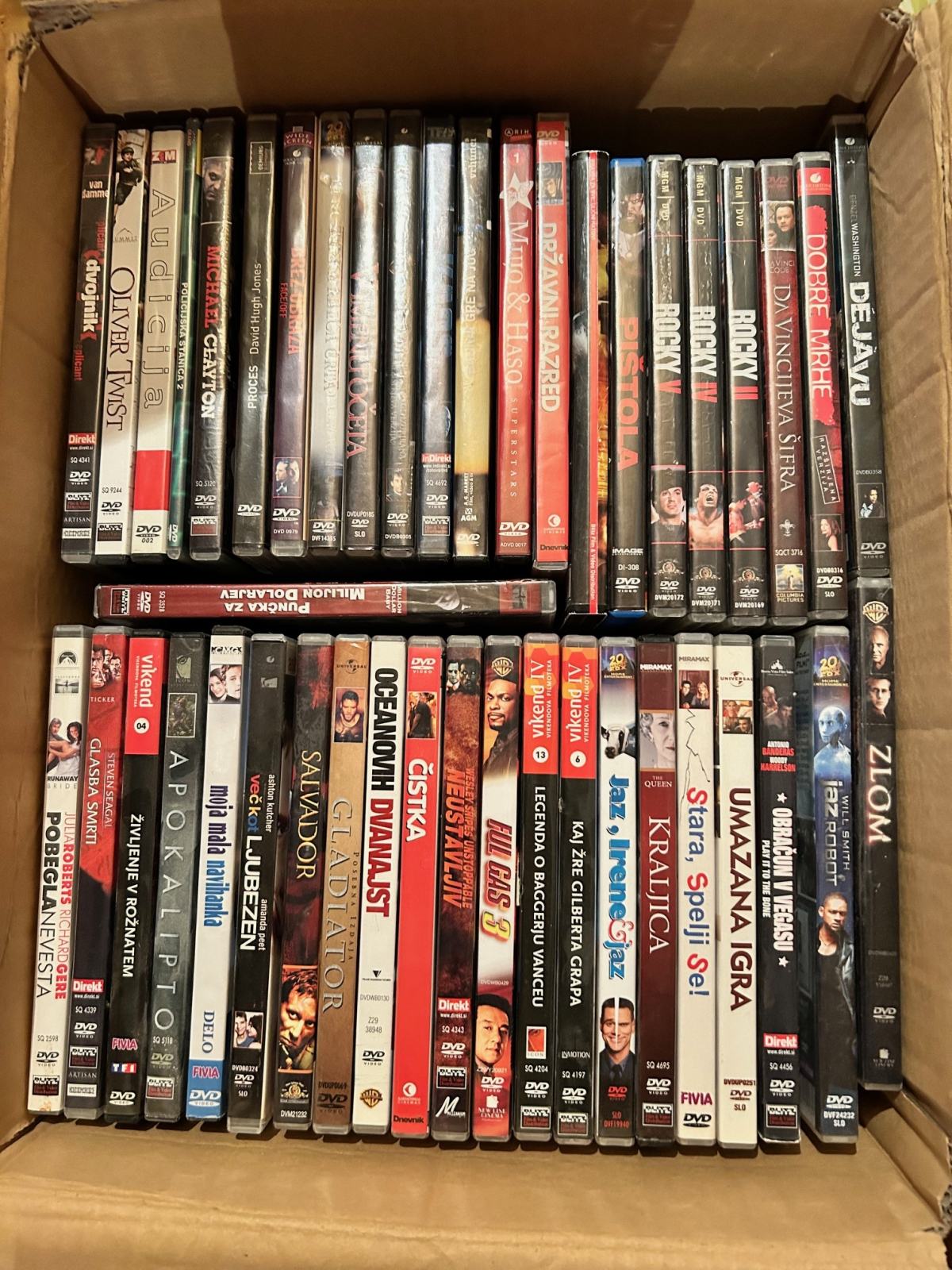 ORIGINAL DVD FILMI IN RISANKE