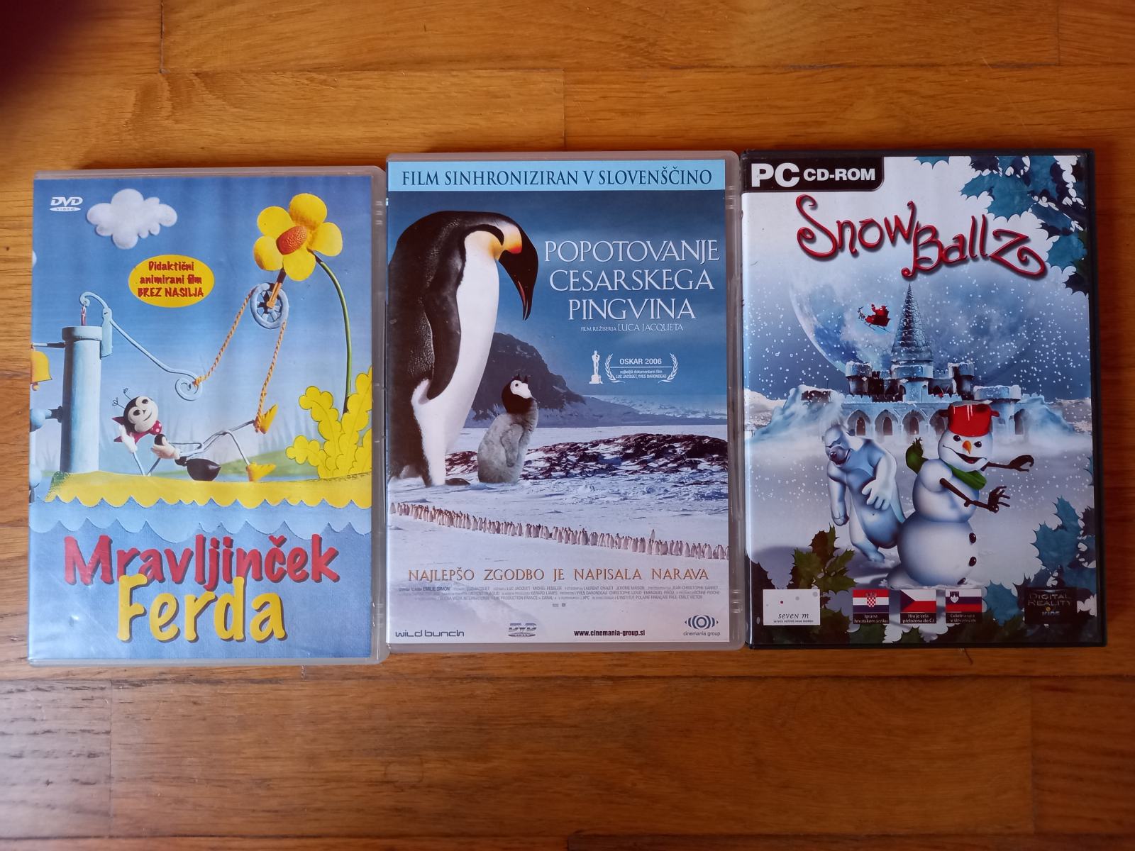 Za otroke,risanke,igre DVD /11/