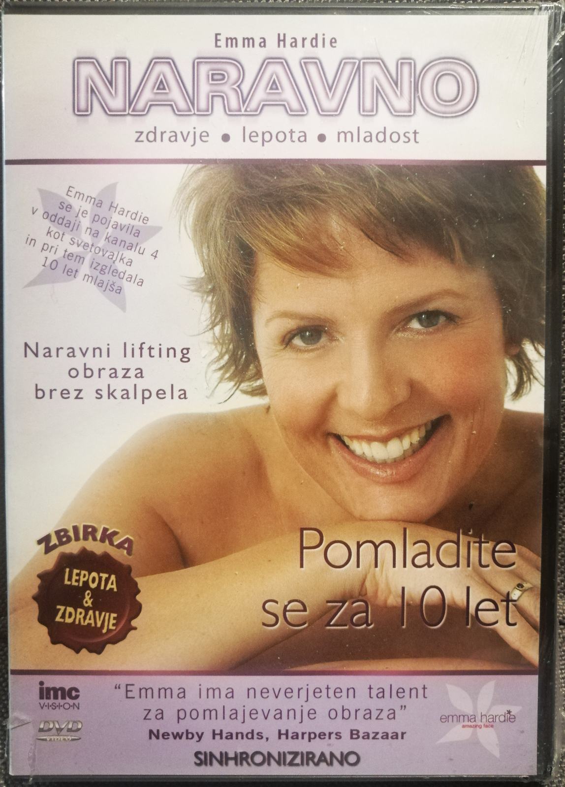 Pomladite se za 10 let: Naravni lifting obraza brez skalpela (DVD)