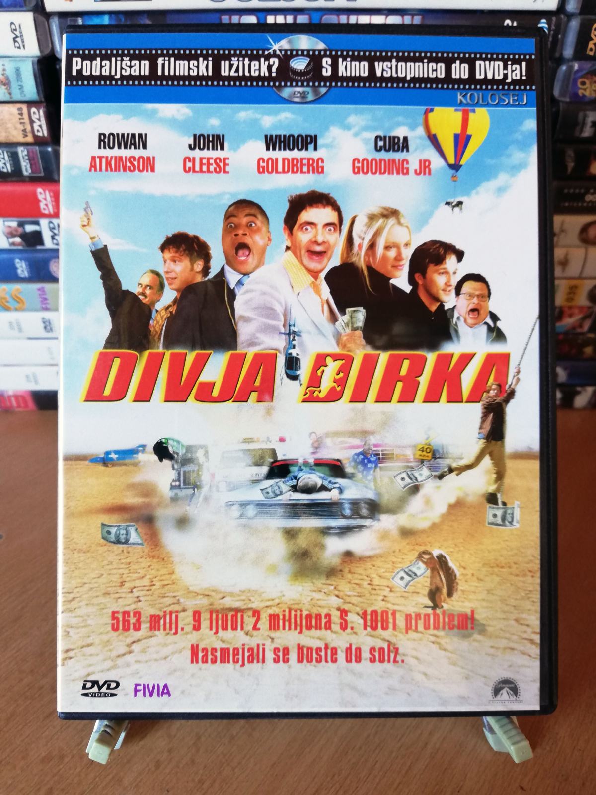 Rat Race (2001) Rowan Atkinson, John Cleese, Whoopi Goldberg,