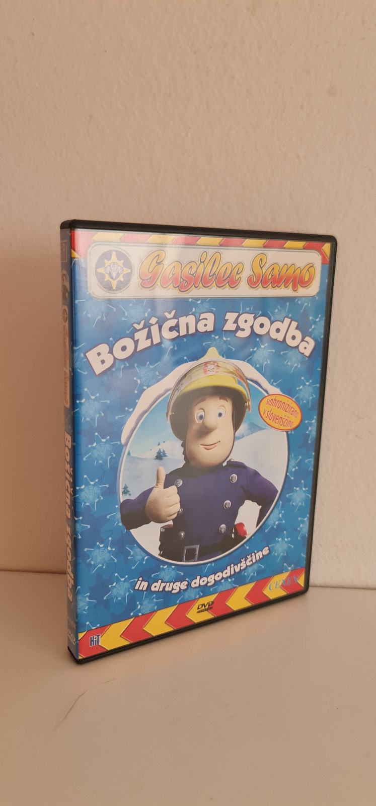 RISANKA DVD Božična zgodba - gasilec Samo