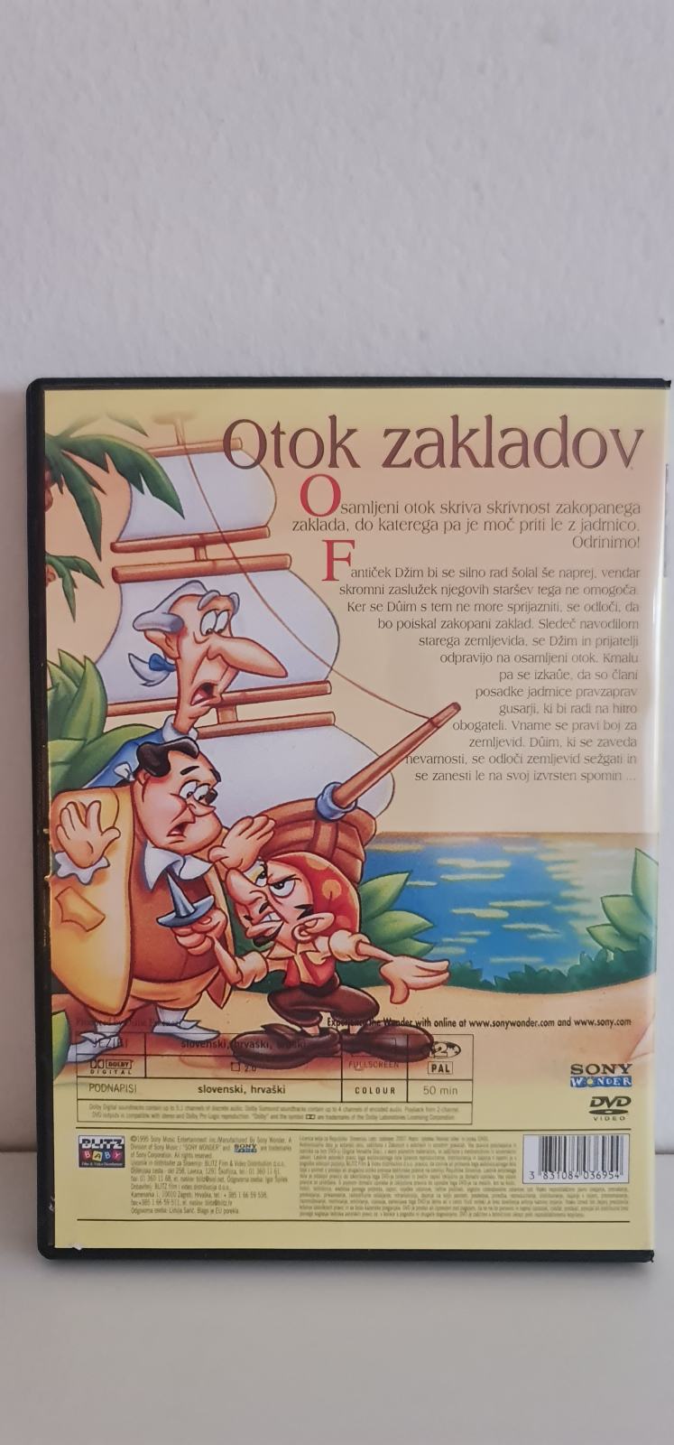 RISANKA DVD Otok zakladov