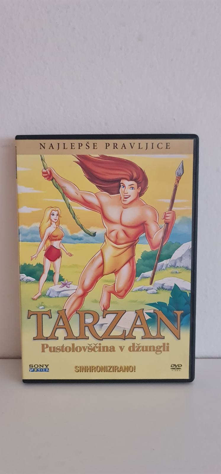 RISANKA DVD Tarzan - komplet 2 DVD-jev