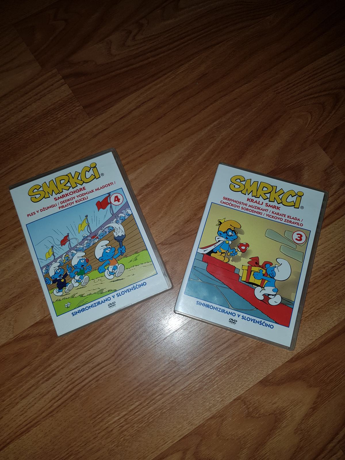 Smrkci DVD 2 dela risanke