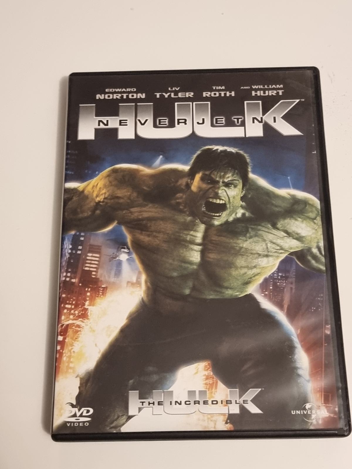 The Incredible Hulk (2008) DVD (slovenski podnapisi)