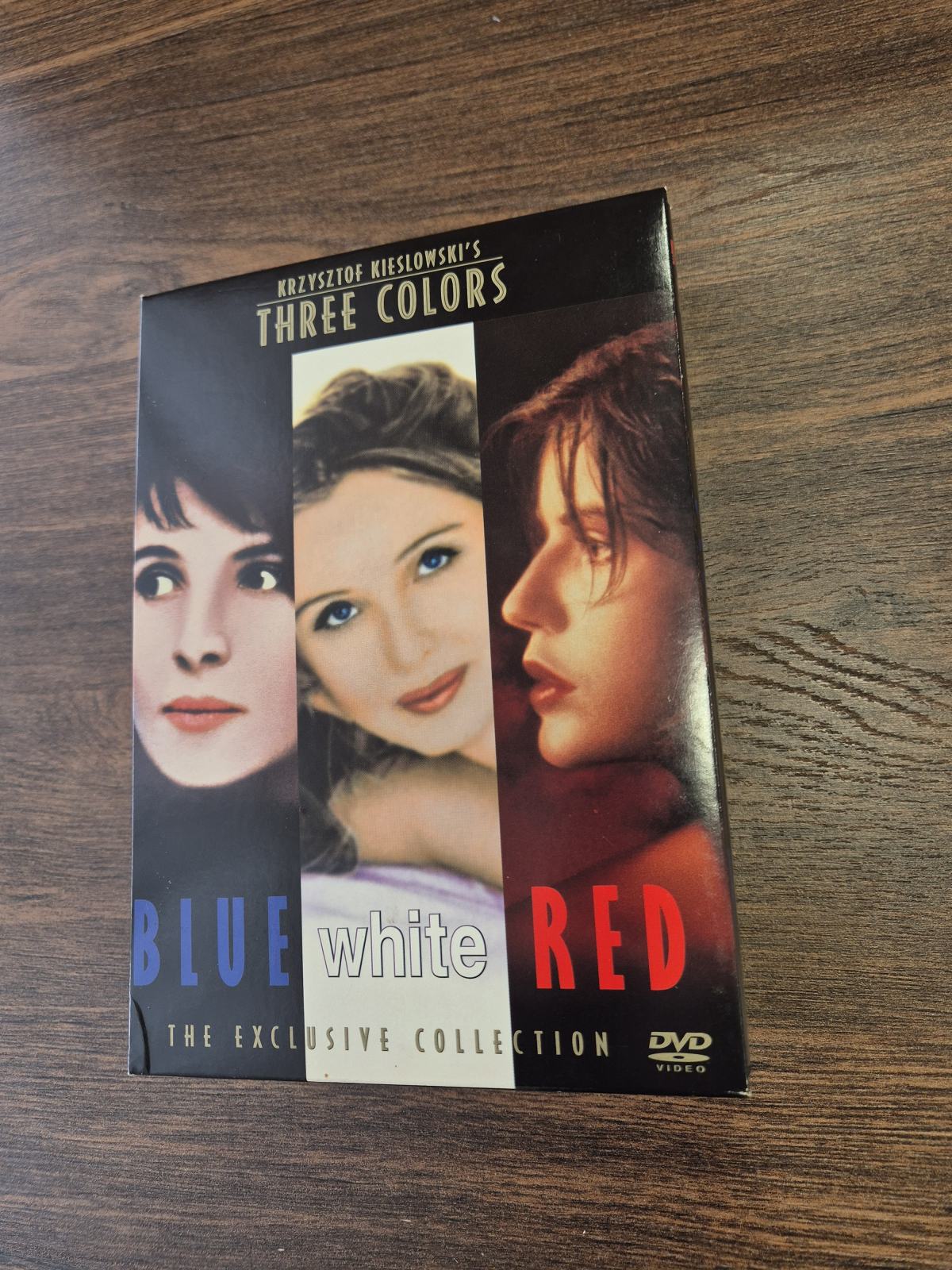 Three Colors Trilogy DVDs Krzysztof Kieslowski