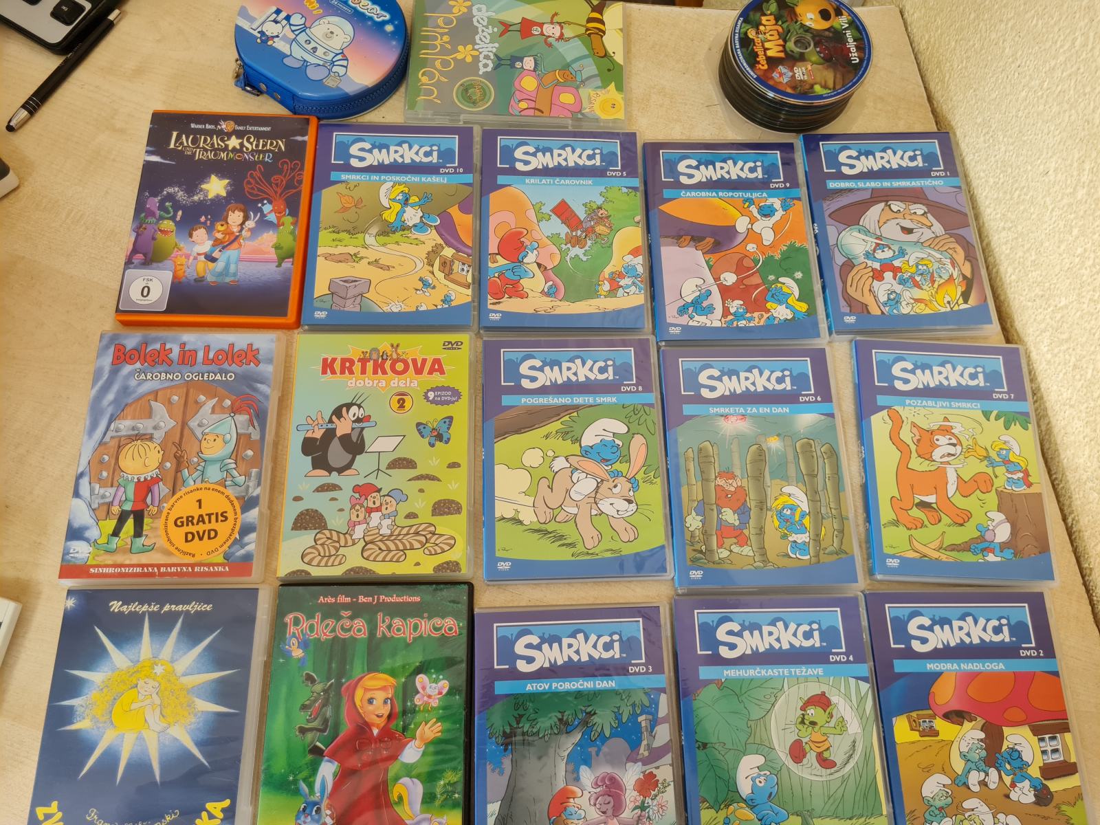 ZBIRKA RISANK NA DVD, SMRKCI......