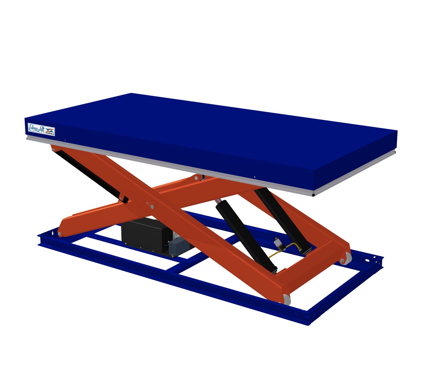 Hidravlična dvižna miza TP 3000 - 3000 kg, 3000 × 1500 mm