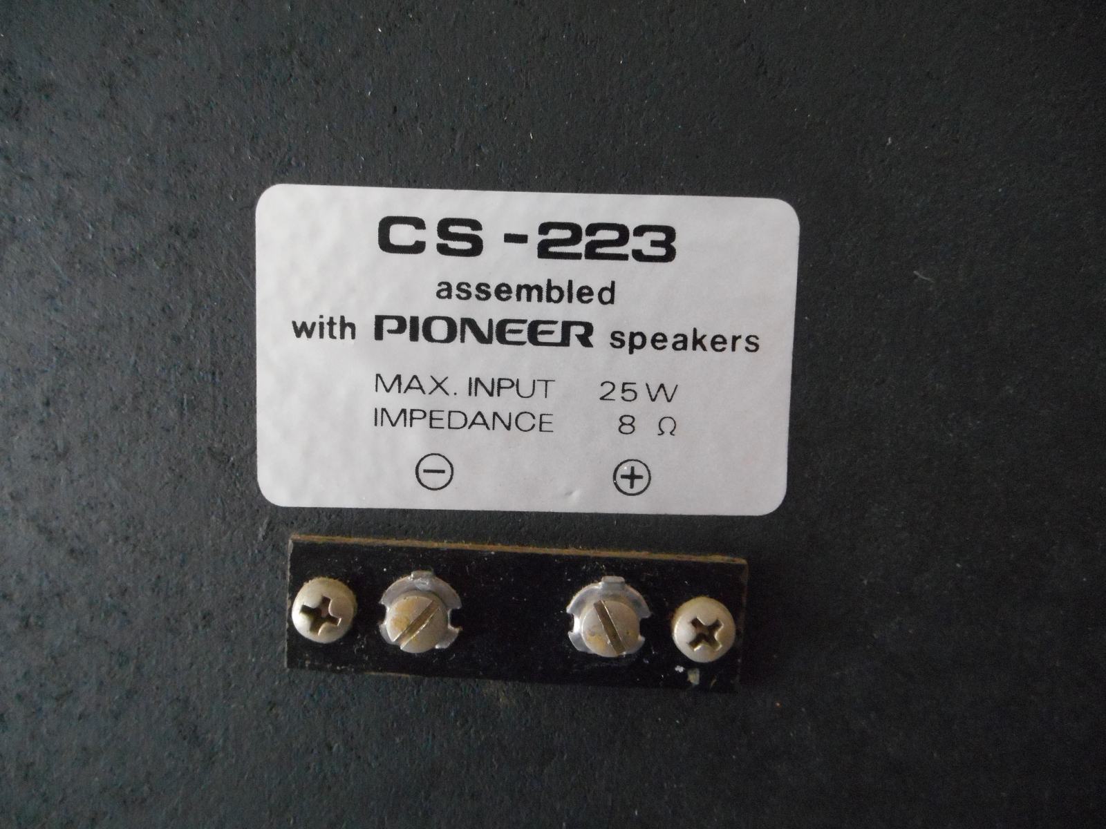 Pioneer CS-223