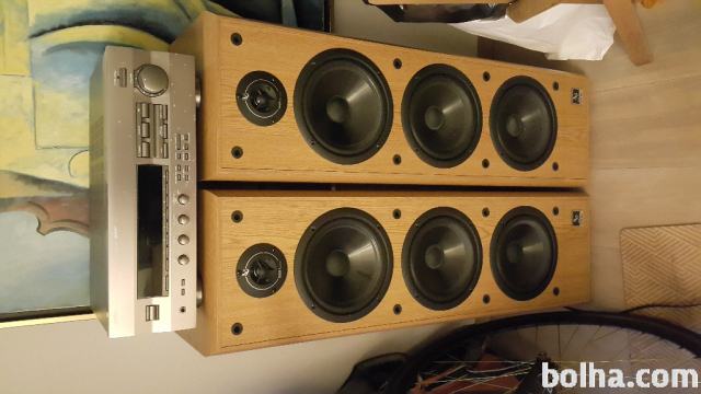 Zvočniki Infinity SL40 in Yamahin stereo reciver RX-496RDS