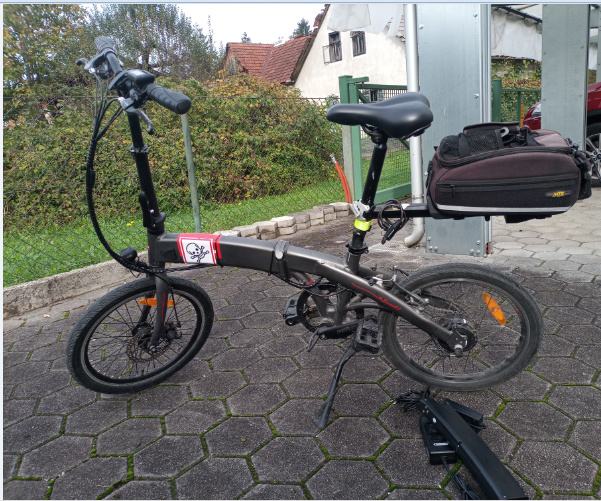 Apollo S1 zložljivo e-kolo 2x baterija
