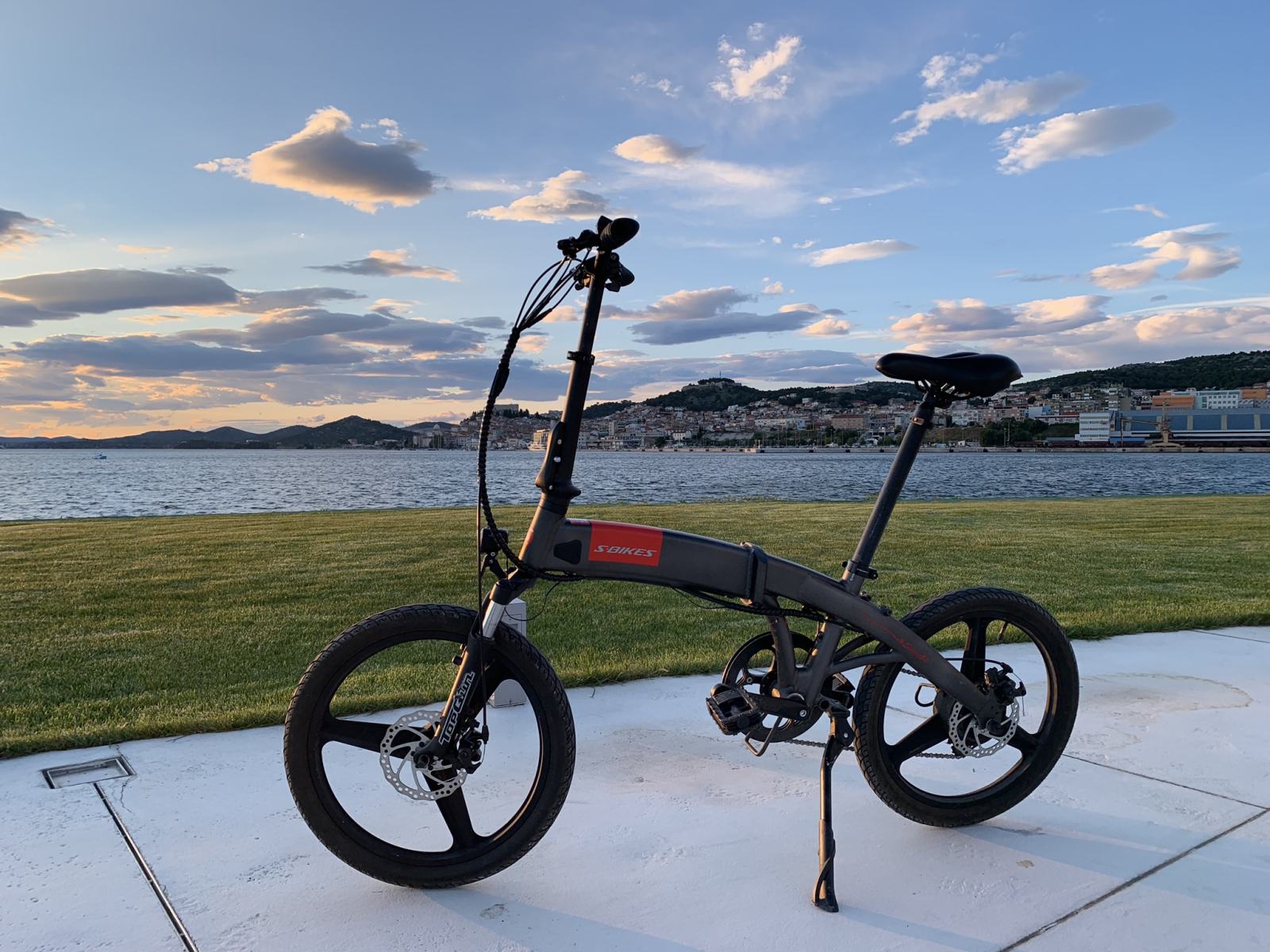 Električno zložljivo kolo S-Bikes F50e