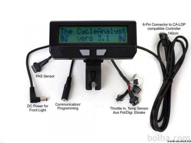 Cycle Analyst CA3-DP Računalnik za električno kolo
