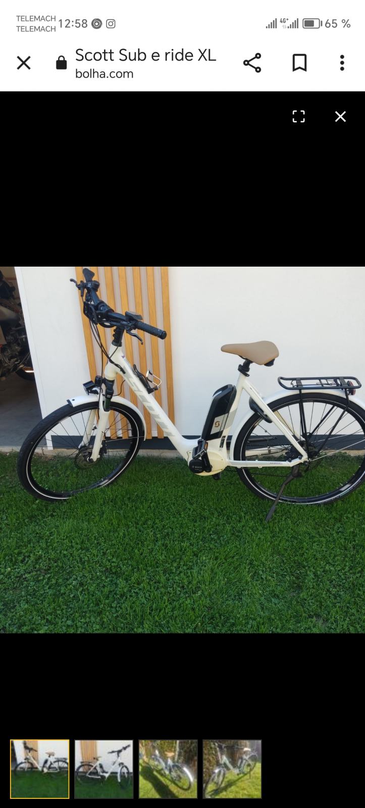 Električno kolo Scott Sub 10 e ride lady Bosch Performans 625 w