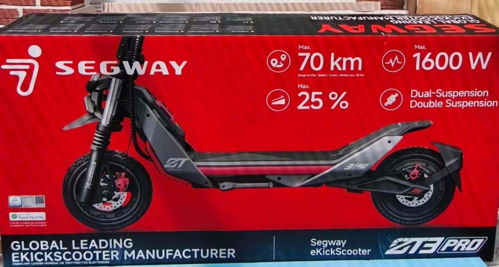 Segway ZT3 Pro D (kot novo)