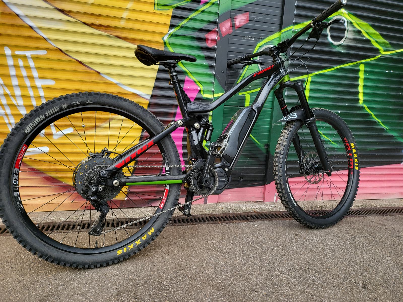 vitus e-sommet vr enduro električno kolo