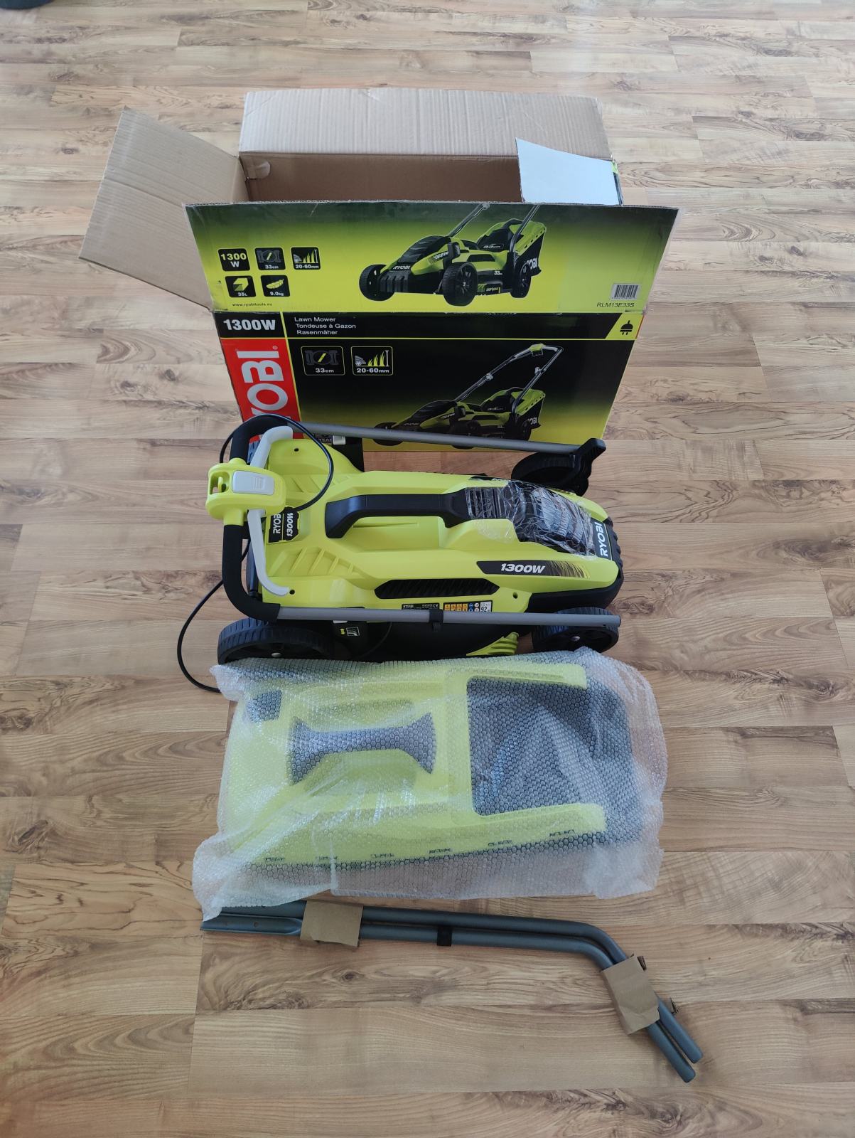 Nova električna kosilnica Ryobi