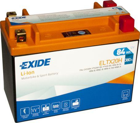 Akumulator za zagon EXIDE ELTX20H