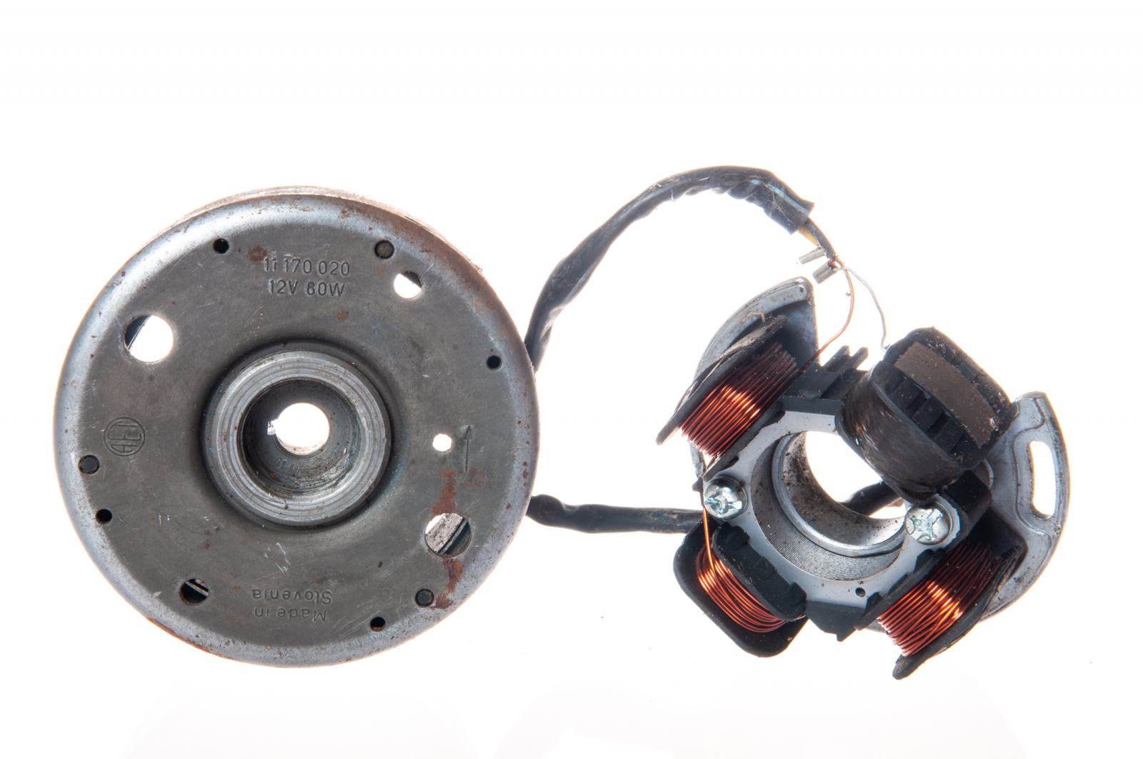 Tomos Flexer vžigalna tuljava in magnet + vžig