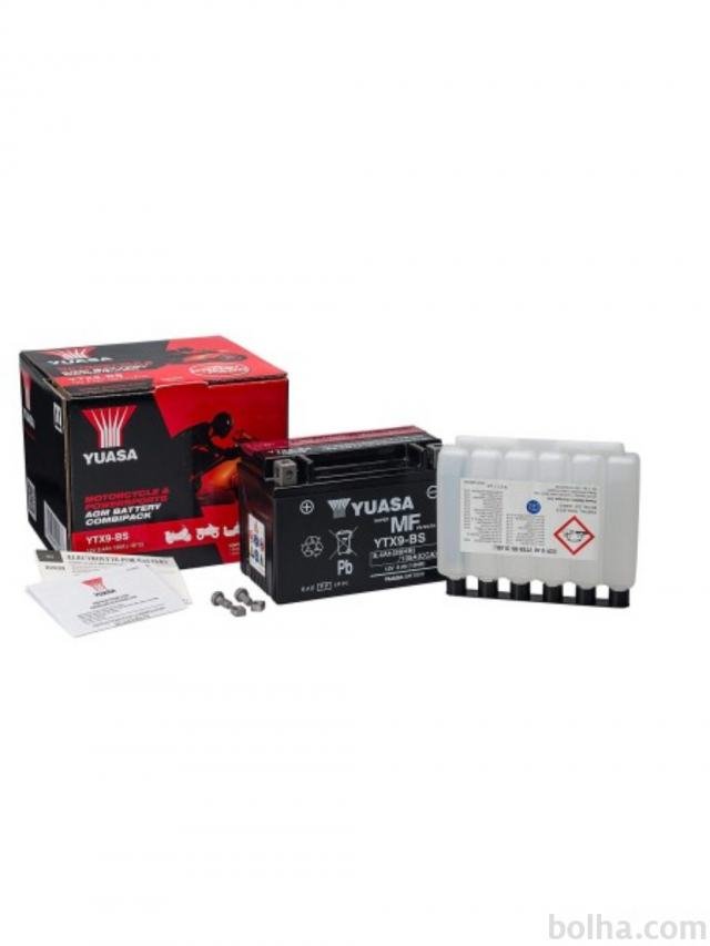 YUASA akumulator YTX9-BS 12V 8Ah