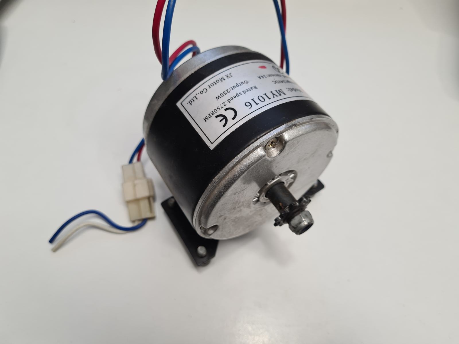Elektromotor 24 V DC, 250 W, 2750 RPM