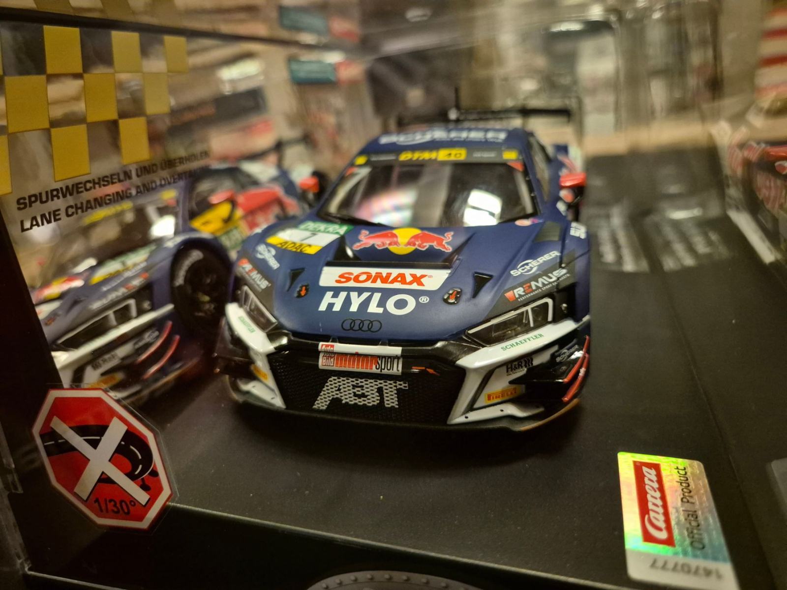 Carrera D124 Audi R8 LMS GT3 „Abt Sportsline- Redbull, No.7“ DTM 2024