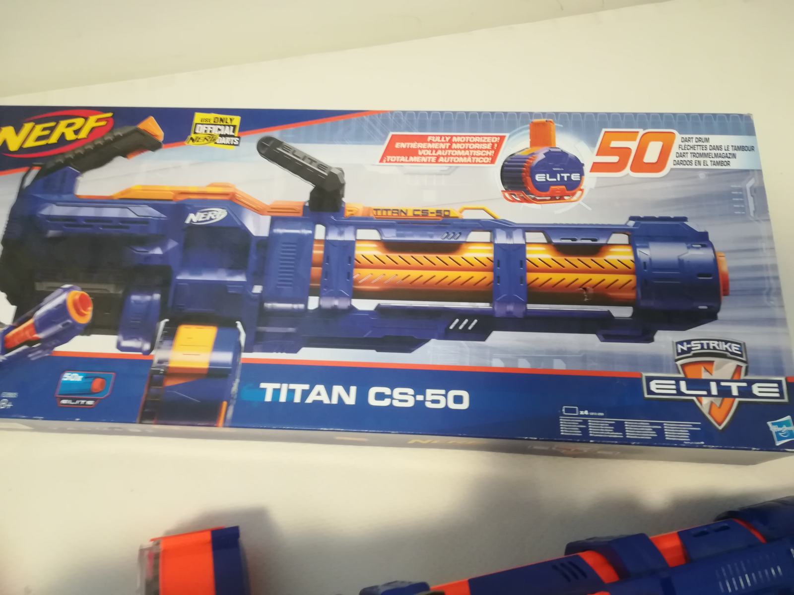 NERF Elite TITAN CS-50 N-strike MINIGUN