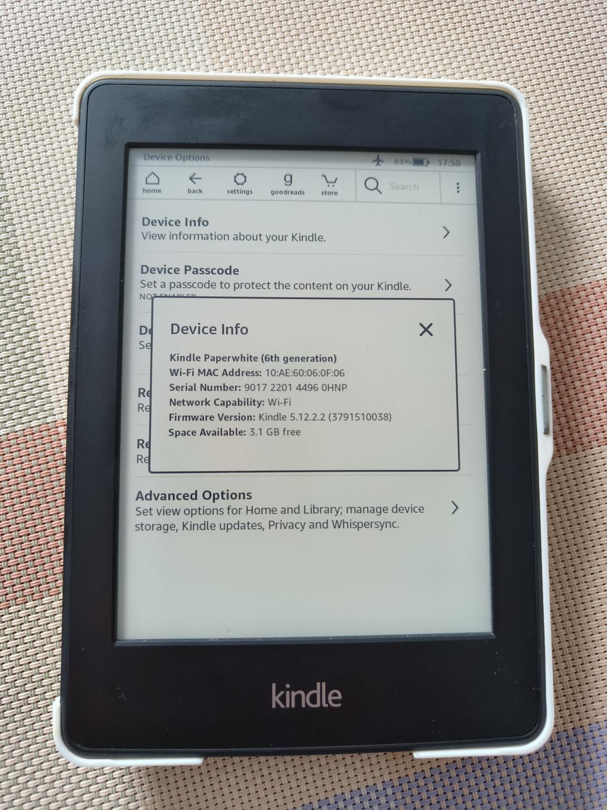 E-bralnik Kindle Paperwhite 2 - delujejo SLO izposojene knjige