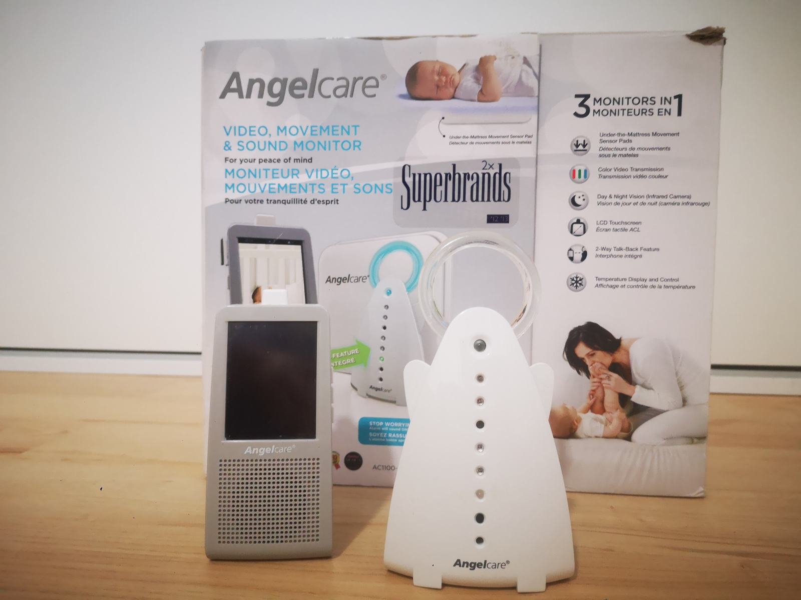 Angelcare Elektronska varuška AC1100-2sp