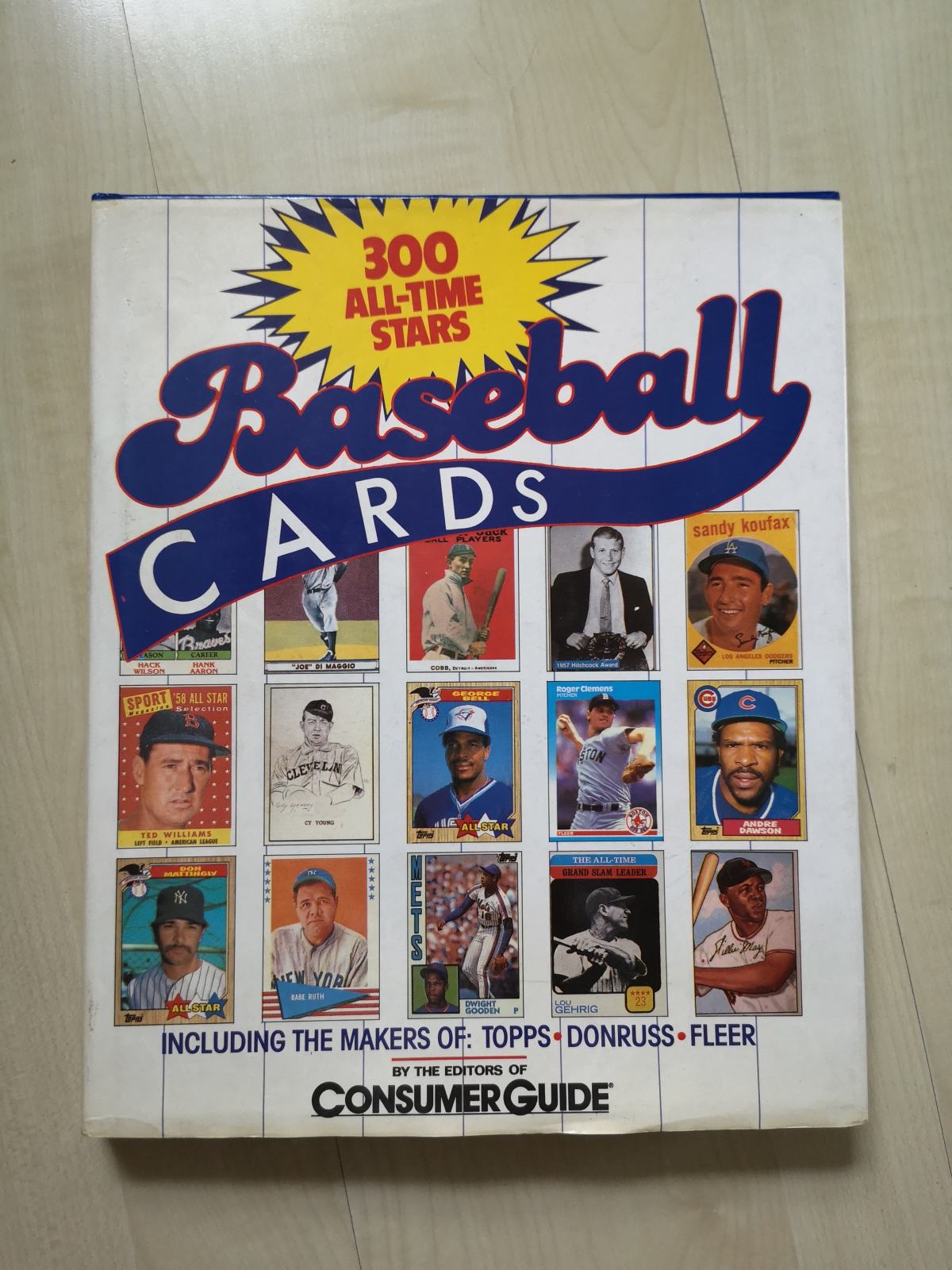 BASEBALL CARDS, 300 ALL-TIME STARS,